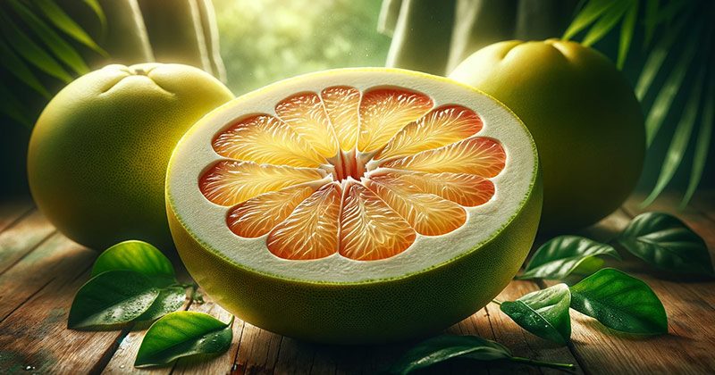 פומלה, יתרונות הבריאות וערך תזונתי